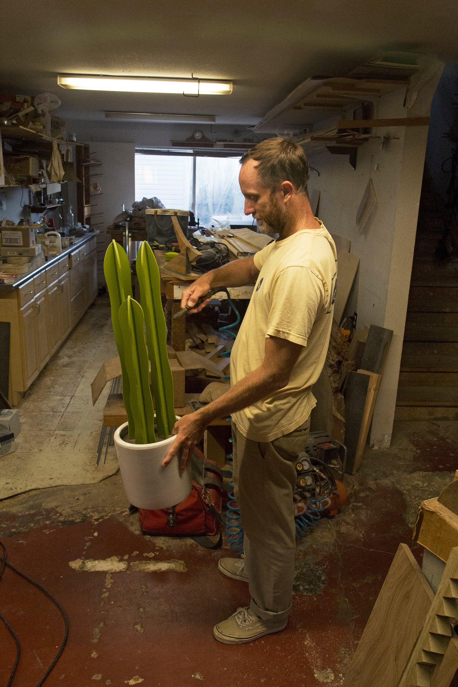 Jeff Canham studio visit in San Francisco's Sunset District – Public ...