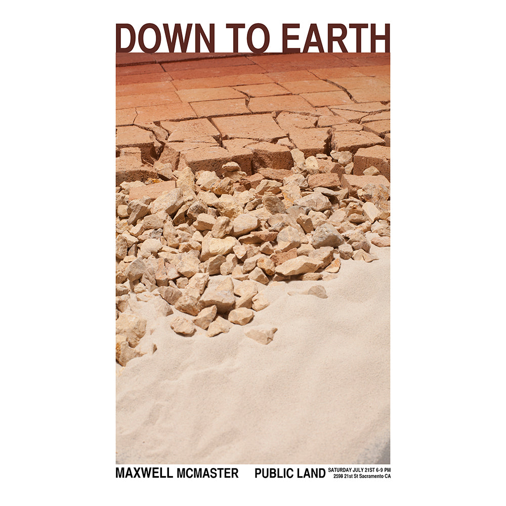 Maxwell McMaster's "Down to Earth" @ Public Land – Public Land Store