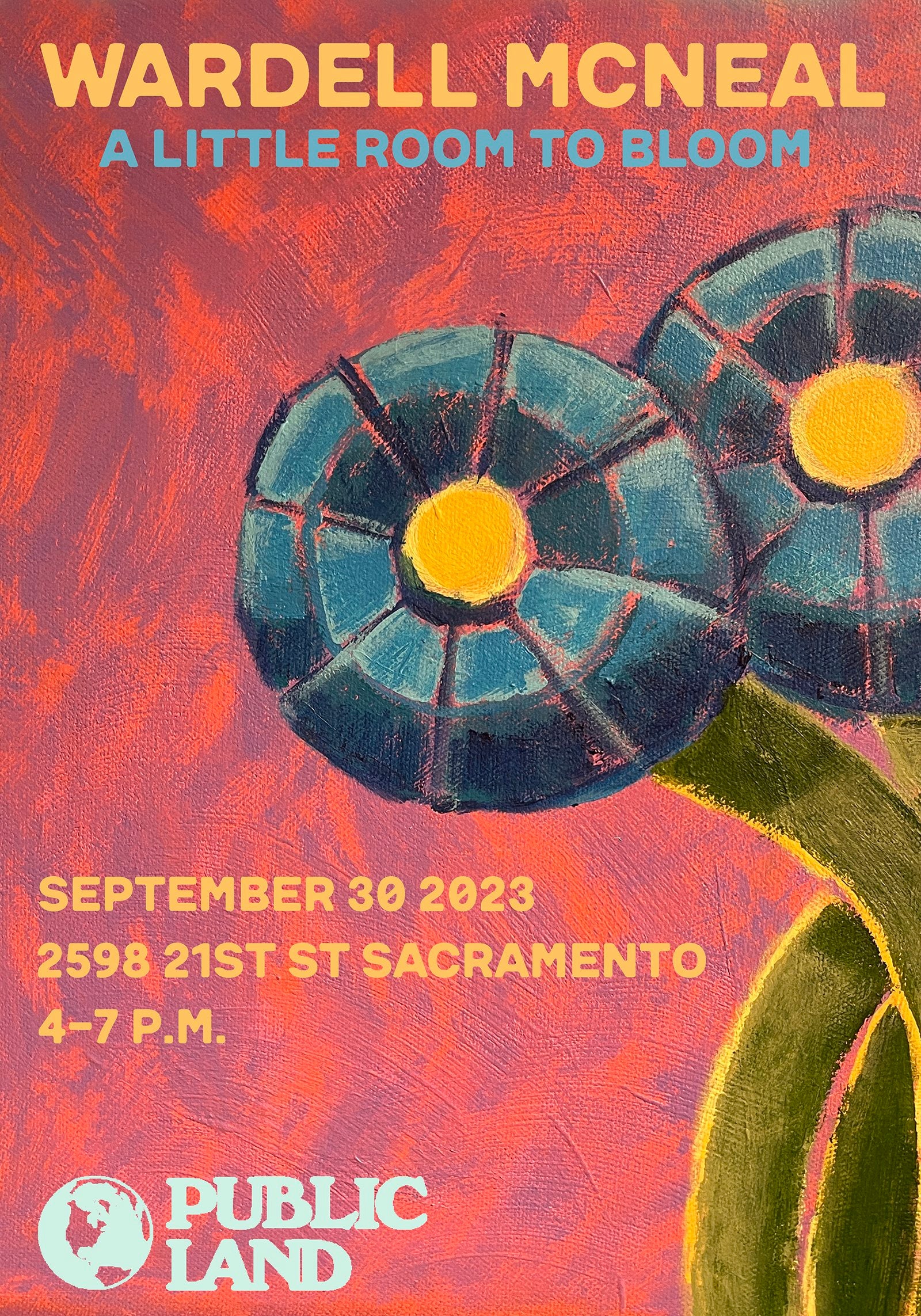 Wadrell McNeal's "A Little Room To Bloom" @ Public Land Gallery ...