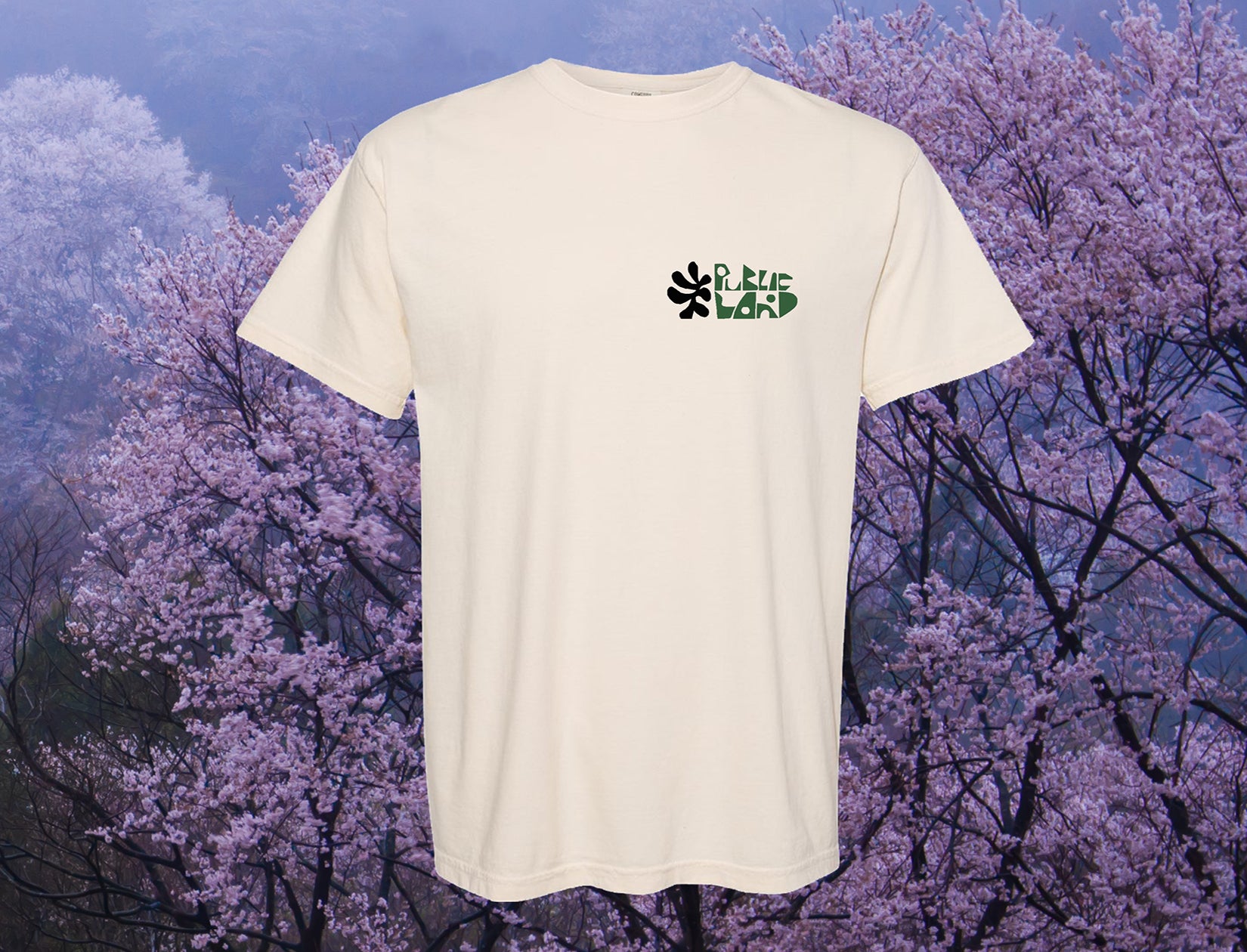 Peace Pot Plant - Ivory Short Sleeve – Public Land Store