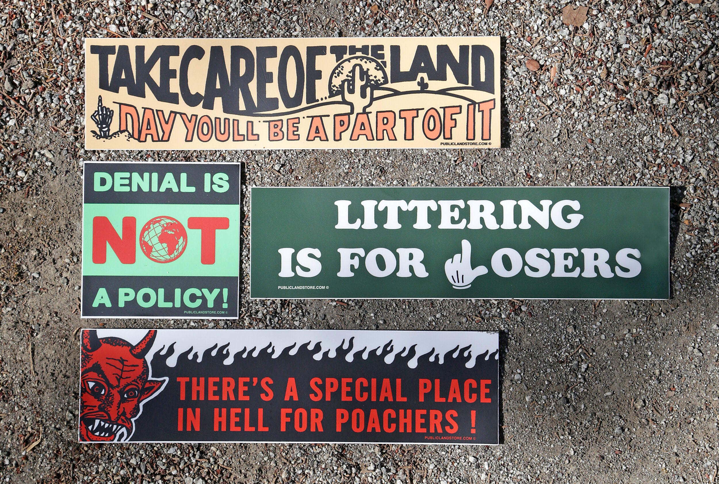 Bumper Sticker Pack – Public Land Store